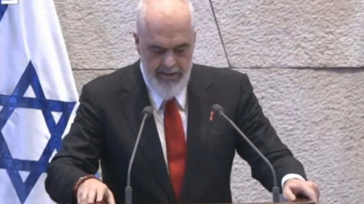 “Na Merrni Floririn, Por Jo Hebrenjtë” – Rama Në Parlamentin Izraelit ...